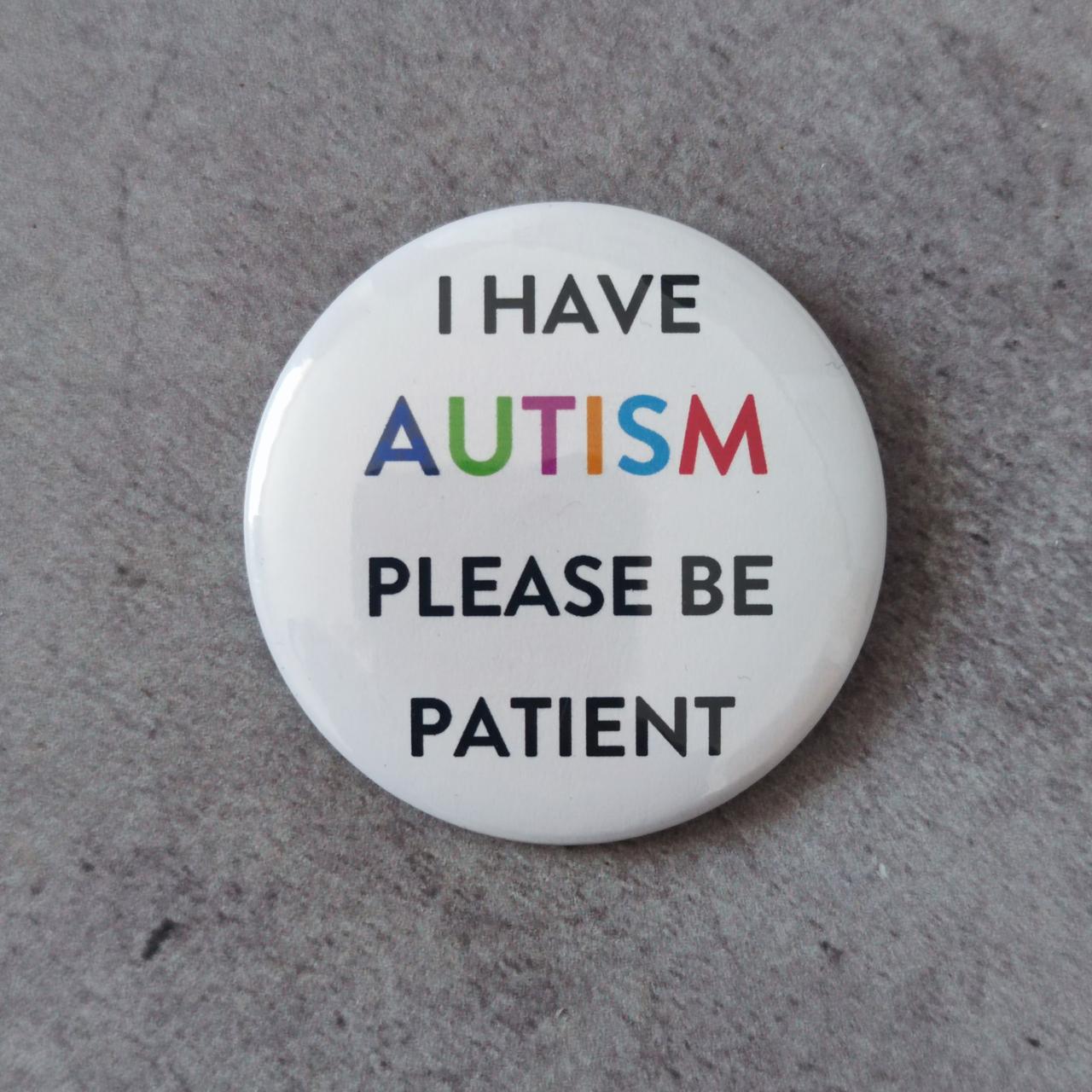 Значок I Have Autism 32.10 ₴ — Купити на BIGL.UA ᐉ Ціна, Відгуки ...