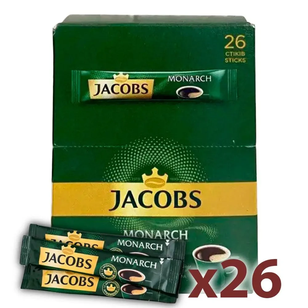 Кава розчинна Jacobs Monarch, 1,8 г (стік): продаж, ціна у Миколаєві ...