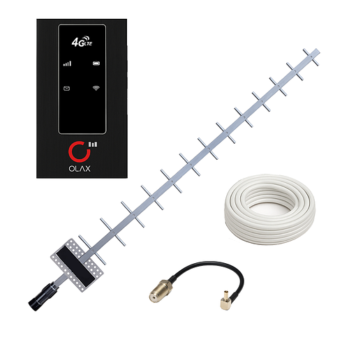 Швидкісний Вай фай роутер 4G LTE Wi-Fi модем Olax MF981 до 150 мбіт ...
