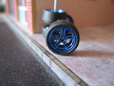 Колеса 1:64 Five Spoke v7 Staggered Real Rider Wheels Rims Tire Pin ...