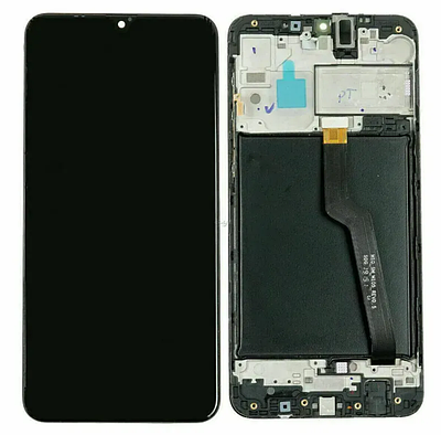 Дисплей Samsung M307 Galaxy M30s (2019) із сенсором та рамкою чорний ...