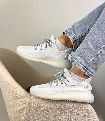 Adidas Yeezy Boost 350 жіночі кросівки тканинні текстильні Адік Ізі ...