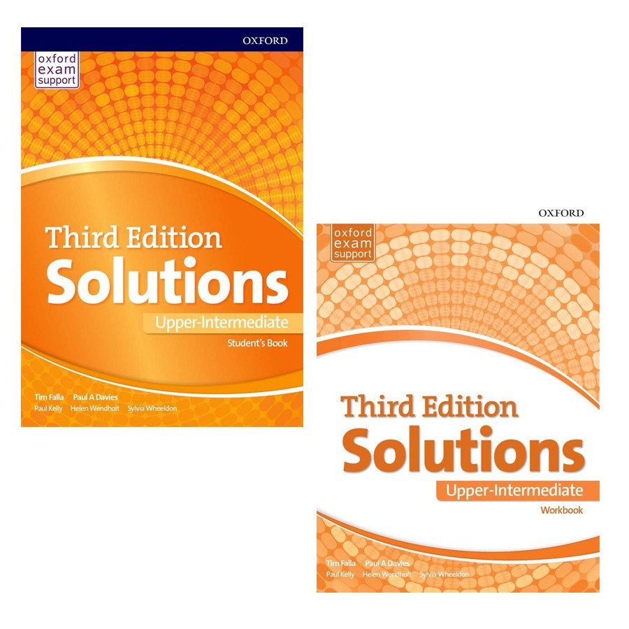Комплект підручників Solutions 3rd edition Upper-Intermediate (Student's Book + Workbook), ціна ...