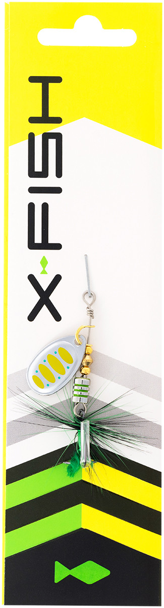 Блесна X-Fish Termite №1 2.5g Silver GGD, ціна: 43.65 ₴, купити на Prom.ua