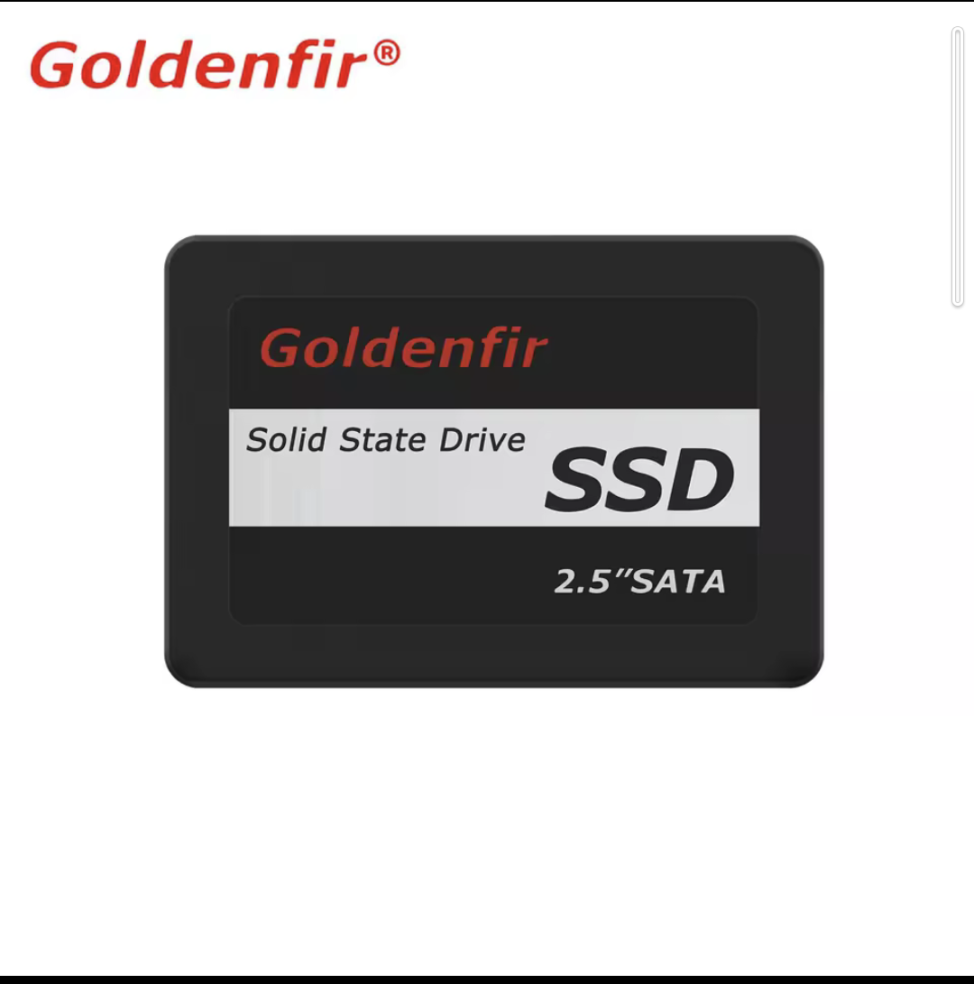 SSD Goldenfir 2,5" SATA III 500 ГБ твердотільний накопичувач вінчестер ...