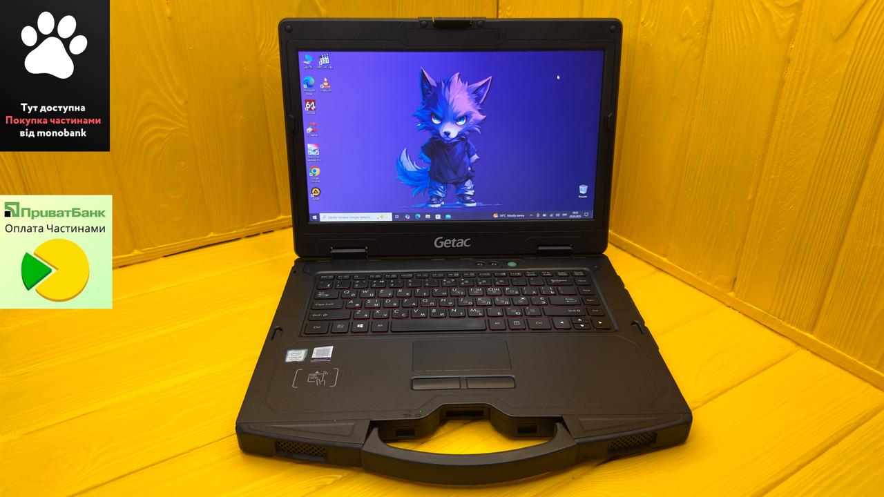 Ноутбук Getac S410 G2 (14.0" HD/Сенсорний,Core i5-8250U,Intel UHD 620) (4749) Б/В, ціна: 11700 ...