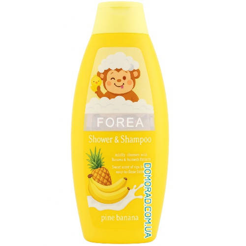Forea Шампунь + гель-душ для дітей Monkey 500ml (ID#2622958022), ціна: 86 ₴, купити на Prom.ua