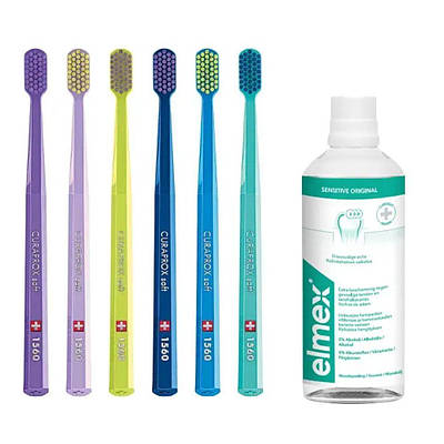 Зубна щітка Curaprox CS 1560 Soft для чутливих ясен та пародонтозу ...