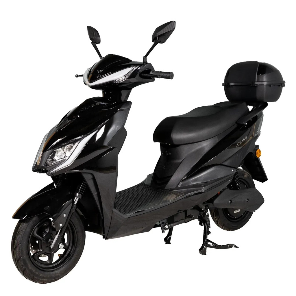 Електроскутер Atlas Spider Box 1500W Black (4003) ⏩ купити в інтернет ...