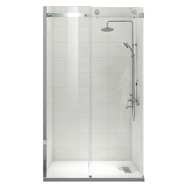Двері в нішу Koer SR SD01-140x200-TR-01 прозоре скло Easy Clean 8 мм, хром (KR5380) - купити за ...