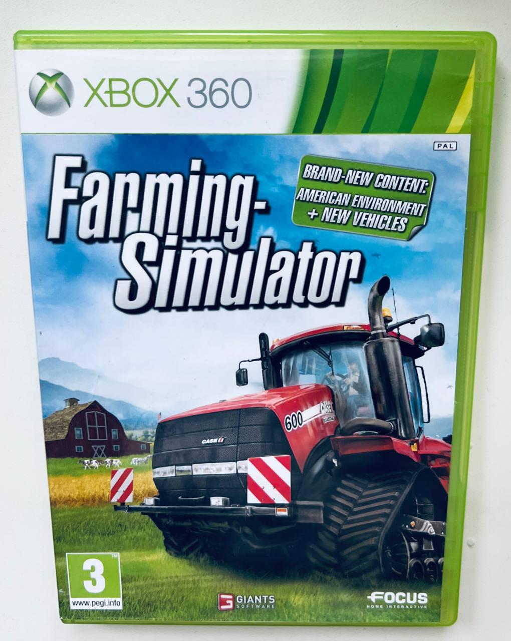 Farming Simulator, Б/У, английская версия - диск для XBOX 360: продажа ...