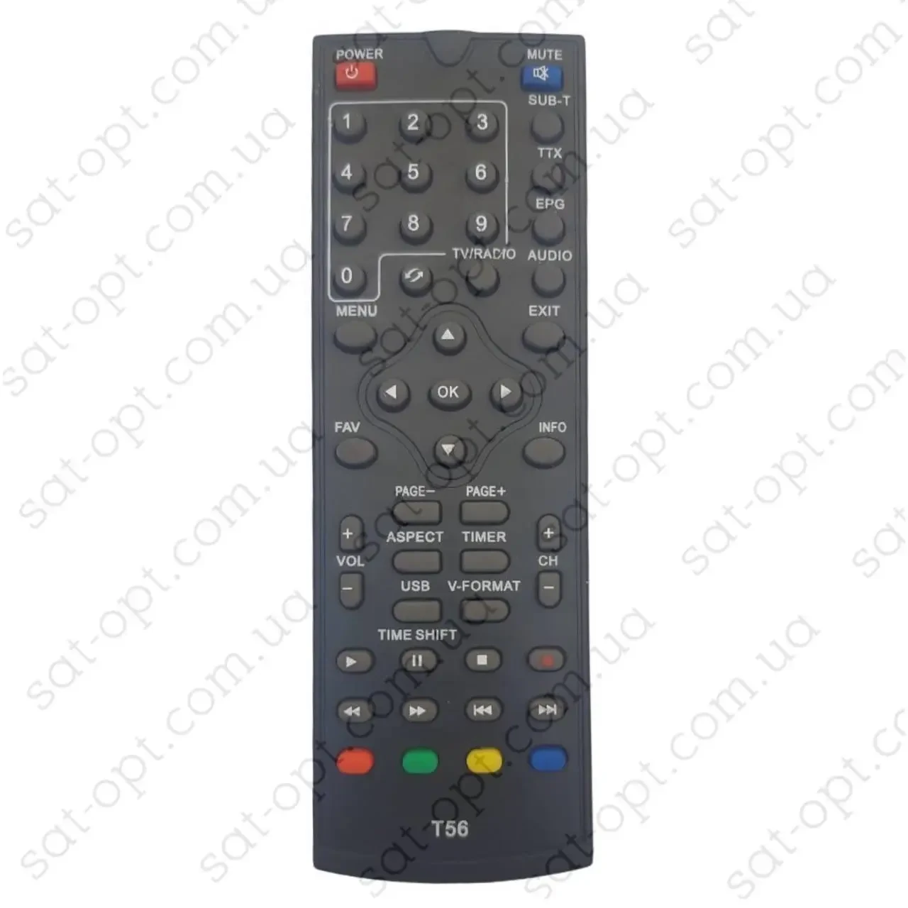 Пульт для World Vision T56, T59, Satcom T500, ціна: 84 ₴, купити на Prom.ua