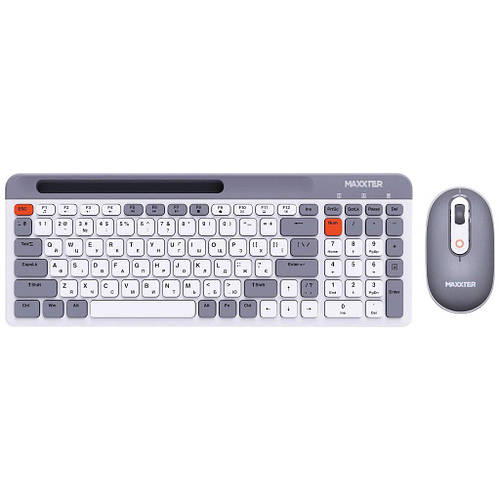 Клавіатура та миша Maxxter KMS-WCM-03G-UA, Сірий (ID#2628572778), ціна: 1256 ₴, купити на Prom.ua