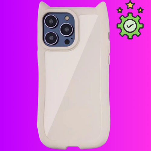 Чохол TPU Epik Cat Antique White для iPhone 13 / 14 (6.1") Матова ...