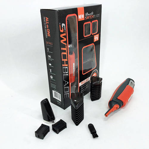 Электробритва шейвер Switchblade X-TRIM, Бюджетная машинка для стрижки ...