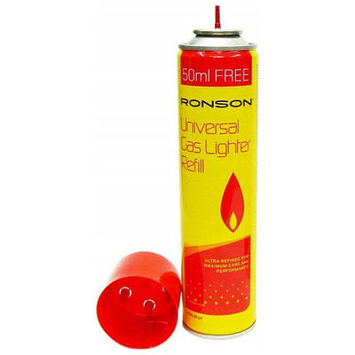 Газ для зажигалок Ronson Premium Butane Gas 300 мл (1100500), 8806592 ...