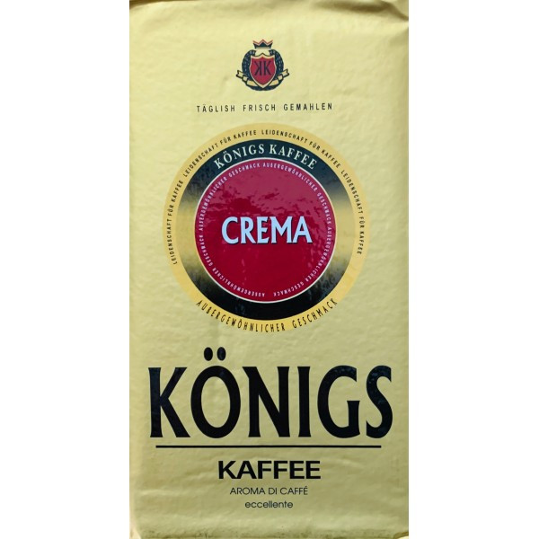 Кава Мелена Konigs Crema, 500 Г 285 ₴ — Купити на BIGL.UA ᐉ Ціна ...