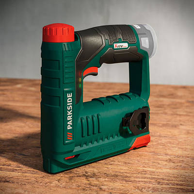 Аккумуляторный строительный степлер PARKSIDE PAT 12 B2 без аккум. (12 В ...