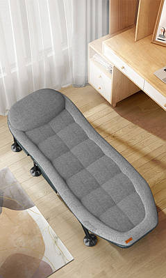 Розкладне ліжко шезлонг WCG FB-S17 + матрац і подушка, ціна 2799 ₴: купити на Prom.ua | Україна