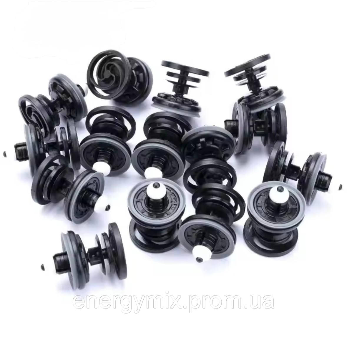 Кліпси кріплення карти дверей, молдингу, багажника для VW, Audi, Volvo ...