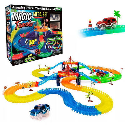 Гоночная трасса Magic Tracks 220 с подсветкой! BEST, цена: 447.86 ₴, купить на Prom.ua