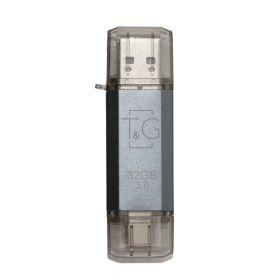 Флеш-накопитель USB 3.0 32GB Type-C T&G 009 Star Series Silver (TG009TC ...