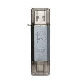 Флеш-накопитель USB 3.0 32GB Type-C T&G 009 Star Series Silver (TG009TC ...
