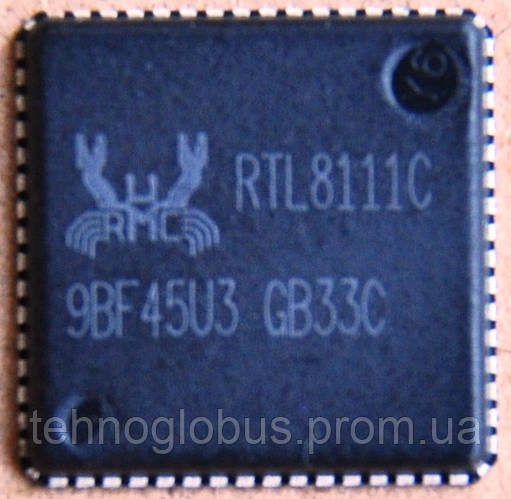 Микросхема для ноутбуков Realtek RTL8111C QFN64 - Ethernet LAN, цена ...