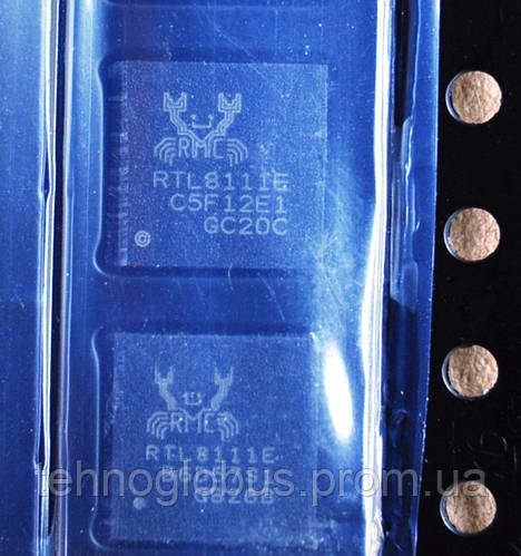 Мікросхема для ноутбуків Realtek RTL8111E QFN48 Ethernet LAN, ціна: 92 ...
