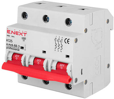 Модульный автоматический выключатель e.mcb.pro.60.1.B 50 new, 1р, 50А ...