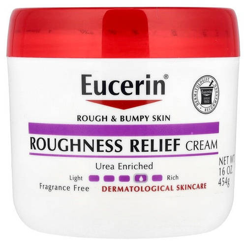 Eucerin, Roughness Relief Cream (454г), зволожуючий крем для тіла, для ...
