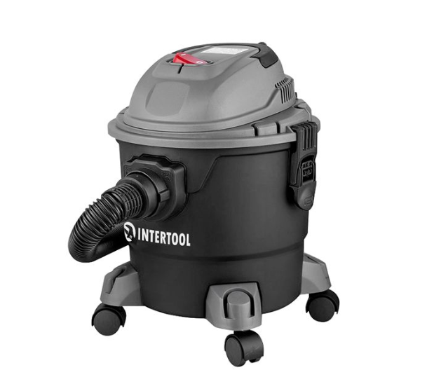 Пилосос будівельний 15л INTERTOOL DT-1015: продаж, ціна у Києві. Промислові пилососи від "d ...