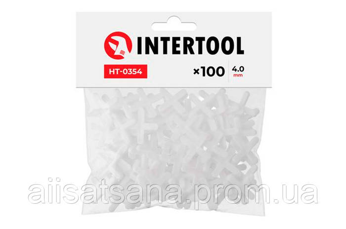 Крестики для плитки Intertool 4 мм (100 шт.) (HT-0354), цена: 20 ₴, купить на Prom.ua