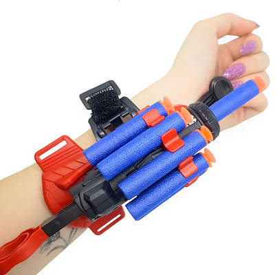 Перчатка бластер человека паука, Spider man glooves / Бластер ...