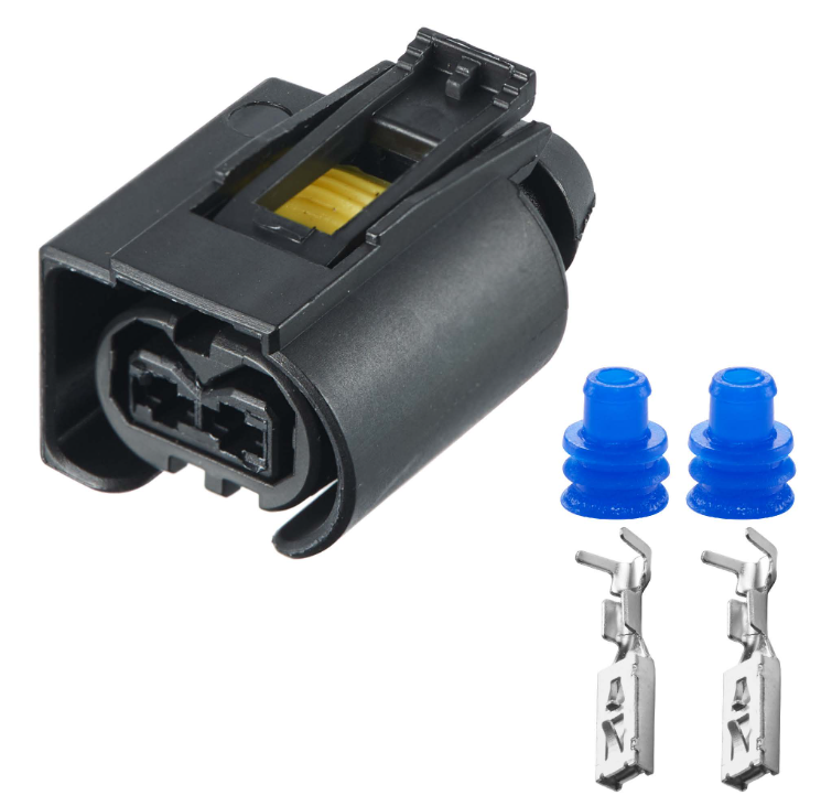 Роз'єм 2-х контактний гніздовий аналог KOSTAL 9441291: продаж, ціна у ...