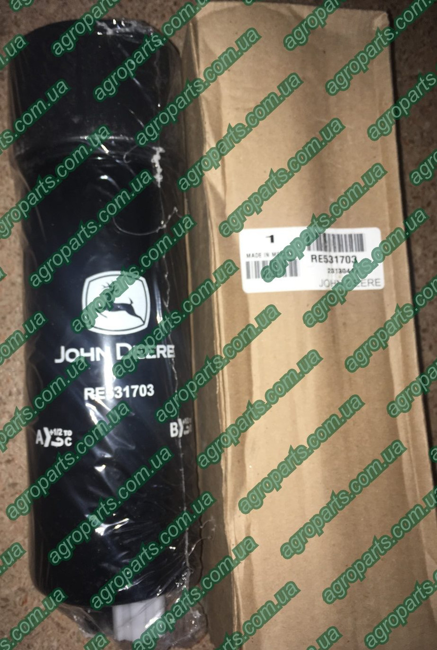 Фильтр RE531703 топливный FUEL FILTER, PRE-FILTER John Deere фільтр ...