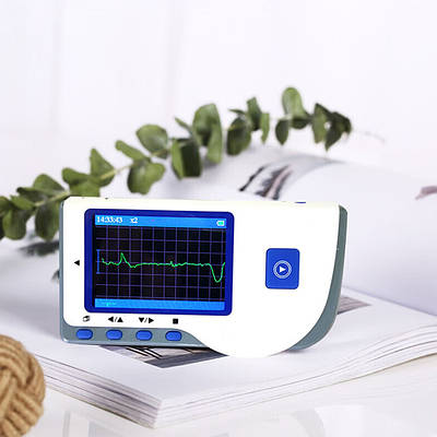 Ручний ЕКГ-монітор із РК-дисплеєм Easy ECG Білий, ціна: 3956.80 ...
