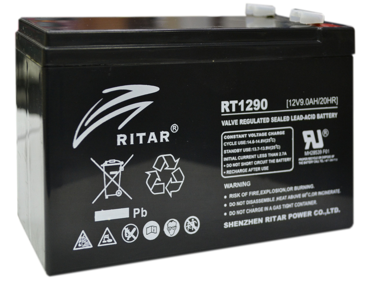 Купить RITAR RT1290 12V 9Ah, цена 707 ₴ — Prom.ua (ID#470768144)