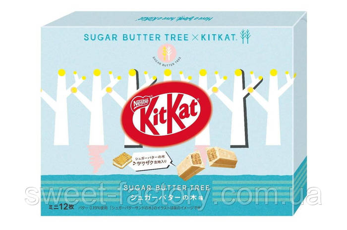 Батончики KitKat Sugar Butter Tree 12s 136g, цена: 999 ₴, купить на Prom.ua