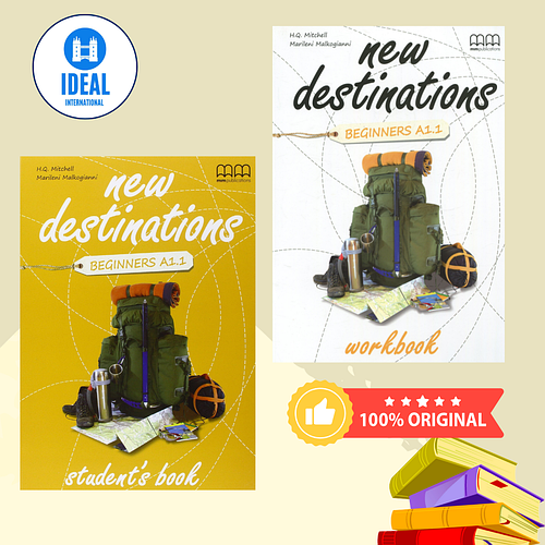 New Destinations Beginners A1 Student's Book + Workbook (комплект ...