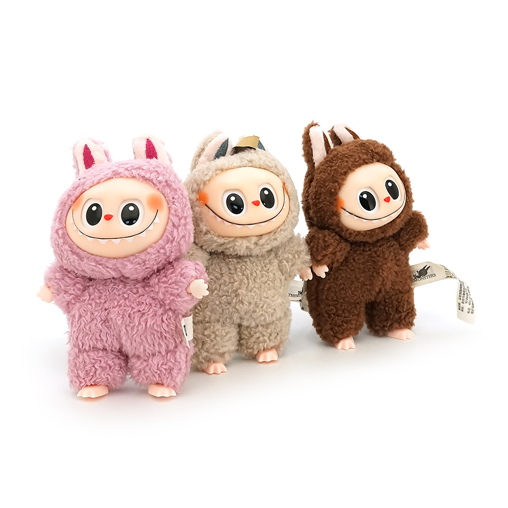 Игрушка-сюрприз Labubu, первое поколение, 17см, Mix color, Затемненый ...