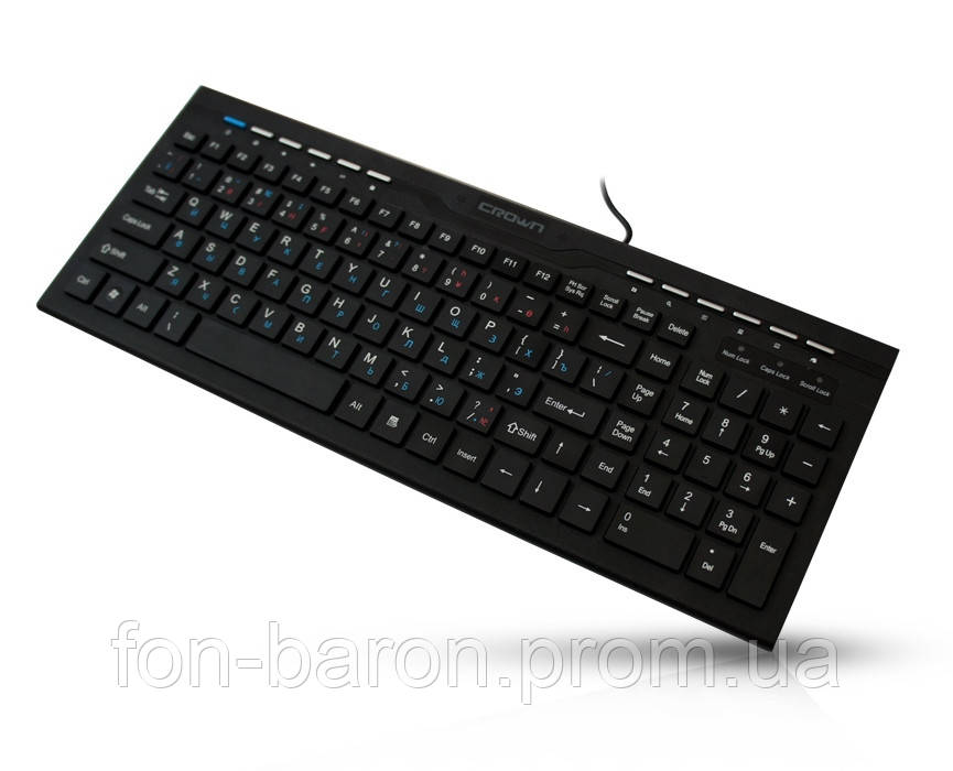 Купить Клавиатура Keyboard Crown CMK-201, цена 247 грн — Prom.ua (ID ...
