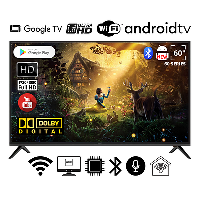 Телевізор Smart FHD TV Xiaomi 60" 4К UHD Smart TV, DVB-T2, ціна: 14562 ...
