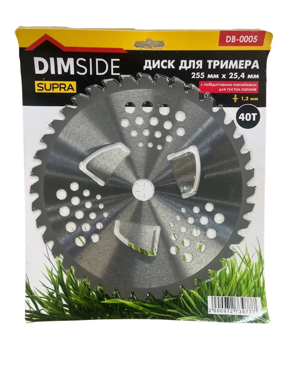 Купить EHA Диск для косарки DIMSIDE “SUPRA” 40Т 255мм*25,4мм для густ ...