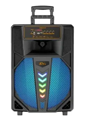 Акустична колонка портативна ZQS9011L з 2 бездротовими мікрофонами ...