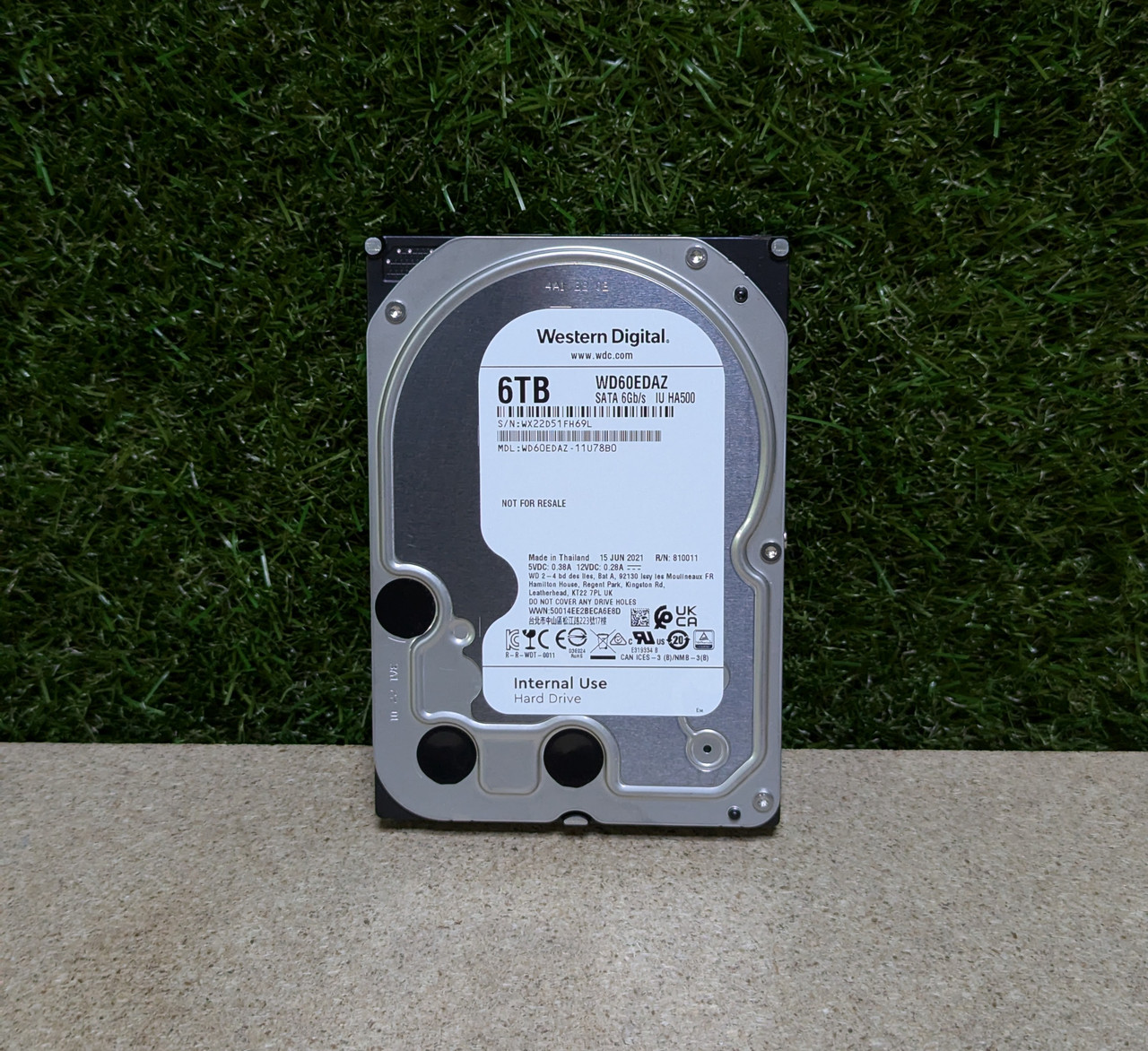 Жорсткий диск Western Digital HDD 3.5" Red 6TB 5400 RPM, 64MB, SATA III ...