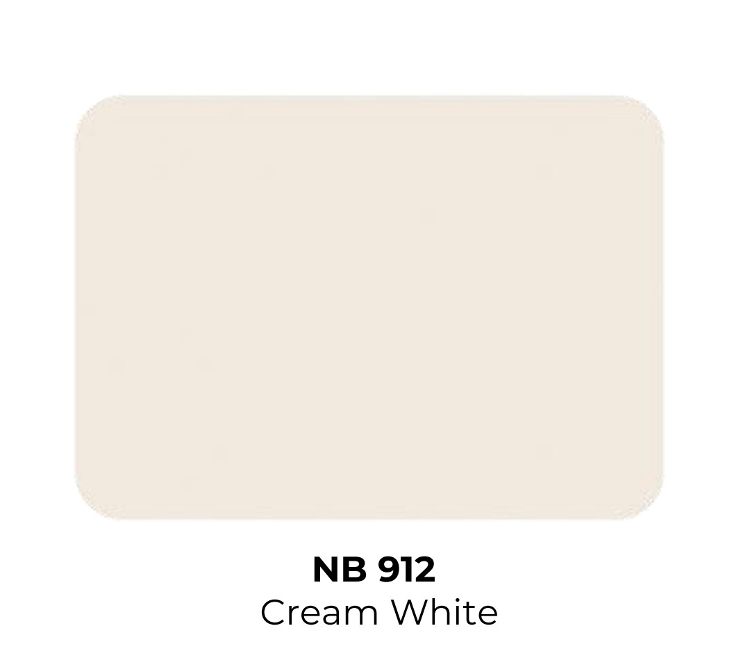 Композитна панель Naturalbond 4мм / 0.4мм / Г 4 "Не пальний" NB 912 Cream White Колір: Кремовий ...