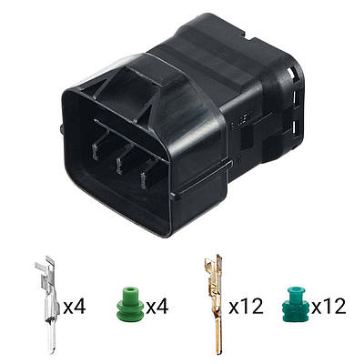 Разьем коннектор 1-контактный, К Вентилятору Охлаждения, MG650943-5 ...