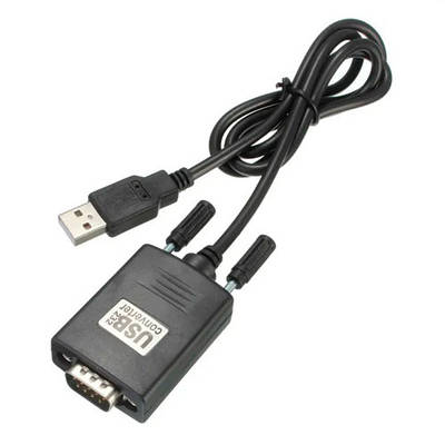 Кабель перехідник USB - RS232 DB9 PL2303 + MAX3243C, ціна: 185 ₴, купити на Prom.ua