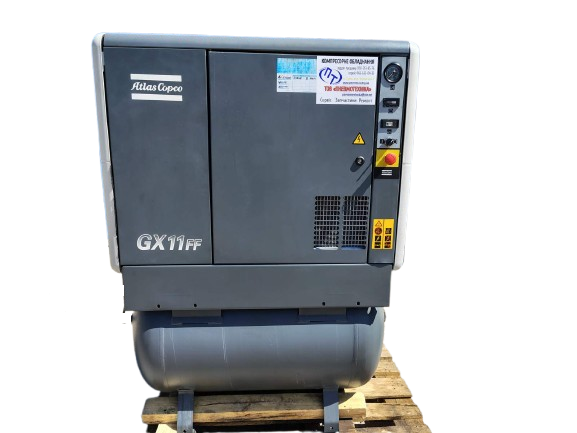 Гвинтовий компресор Atlas Copco GX 11FF (11кВт) з осушувачем, ресивер 270л